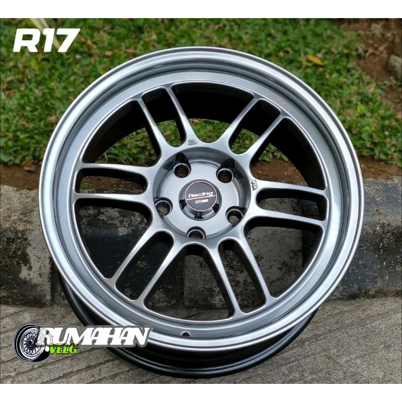 Jual velg mobil racing R17 ENKEI RPF1 LEBAR 8 ET 38 velg mobil ring 17 velg racing mobil import ...