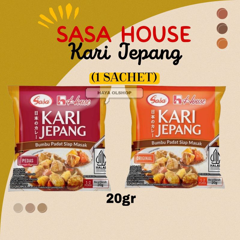 Jual SASA KARI JEPANG Bumbu Padat Siap Masak PER SACHET (20 GR ...