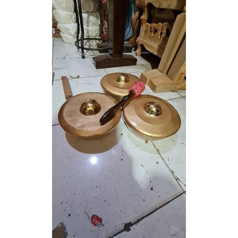 Jual kenong jaranan bahan besi pencu kuningan 3 buah | Shopee Indonesia
