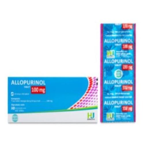 Jual ALLOPURINOL 100MG 1 STRIP 10 TABLET | Shopee Indonesia