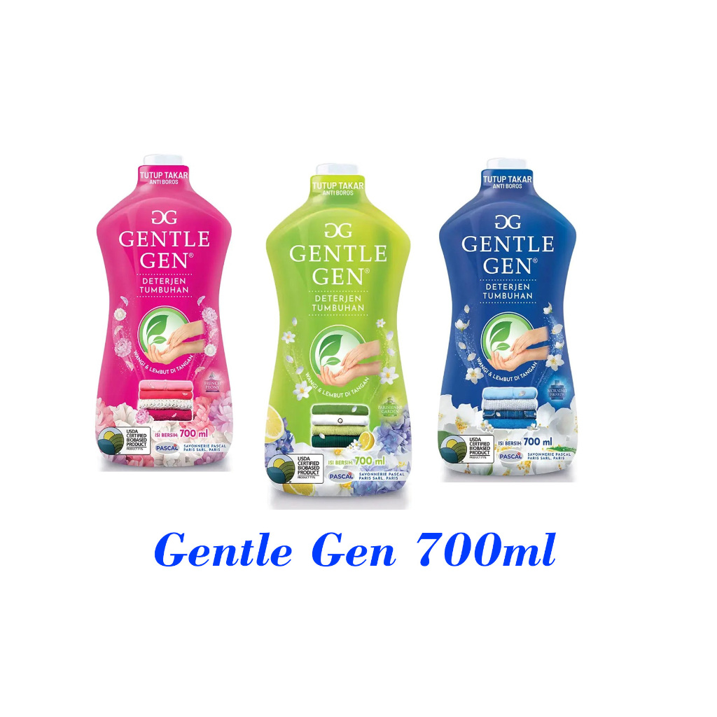 Jual Gentle Gen Deterjen Tumbuhan 700ml | Shopee Indonesia
