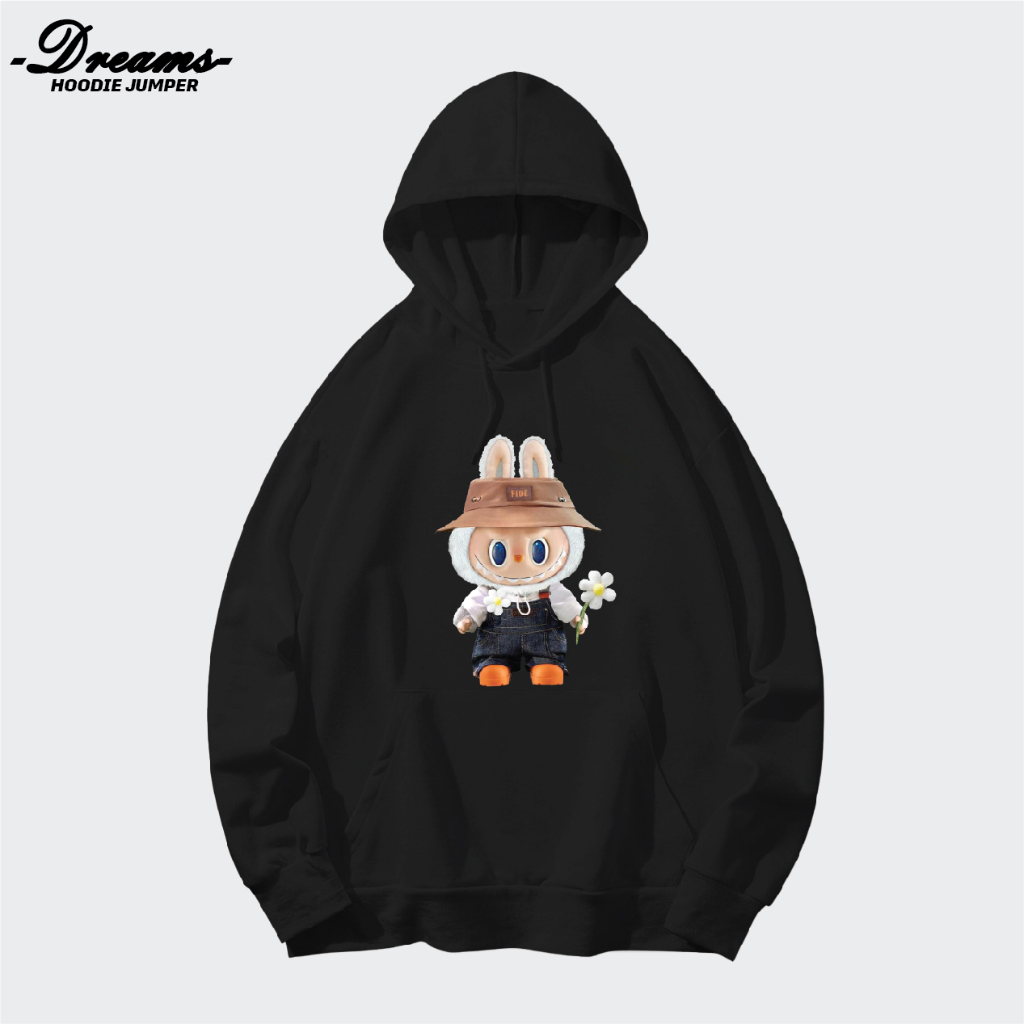 Jual DREAMS Labubu Hoodie Jumper Size M-XXL Unisex ( Pria & Wanita ...