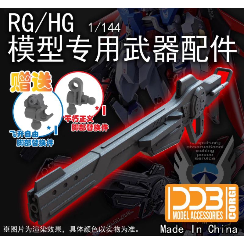 Jual HG RG 1/144 TYPE-35 PROTOTYPE ADVANCED RAILGUN BEAM RIFLE GUNDAM ...