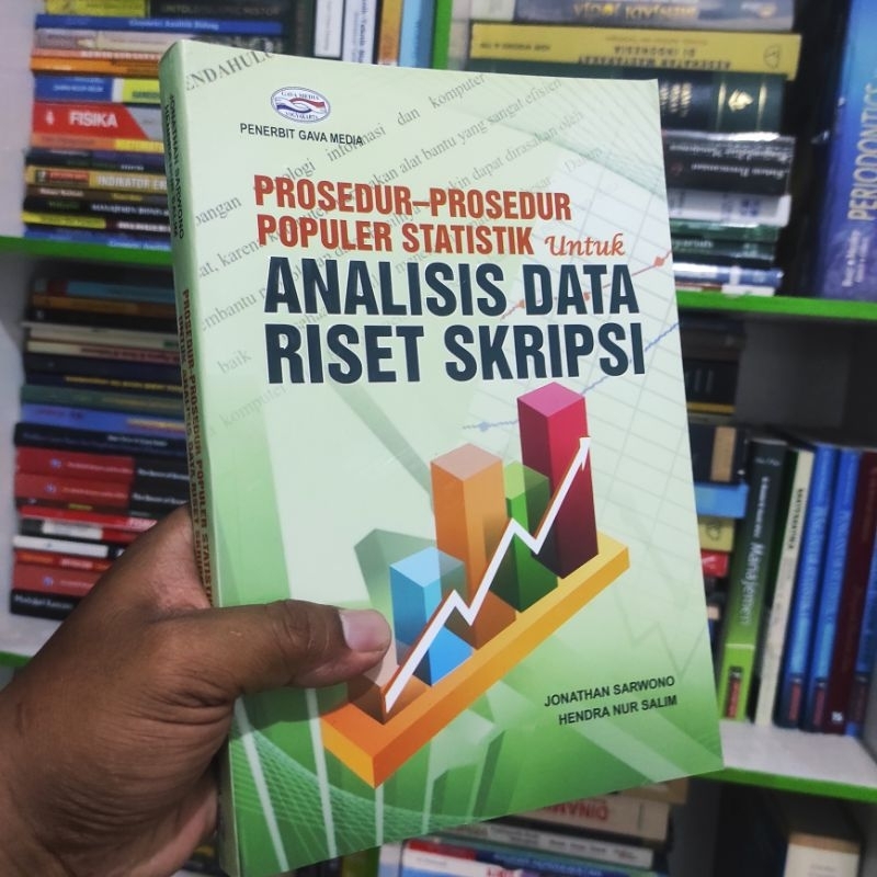 Jual (ori) buku prosedur-prosedur populer statistik untuk data riset skripsi - Jonathan Sarwono ...