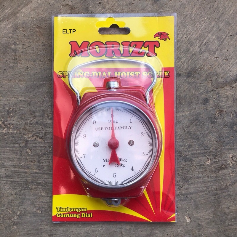 Jual TIMBANGAN GANTUNG BESI 10 KG MORITZ | Shopee Indonesia