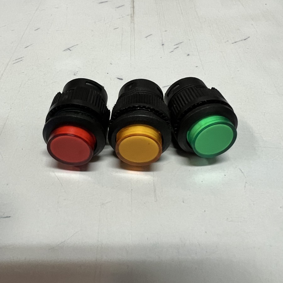 Jual Switch Push Button Saklar ON 4Pin 4 Pin Bulat 3A 250V 5A 30V R16 ...