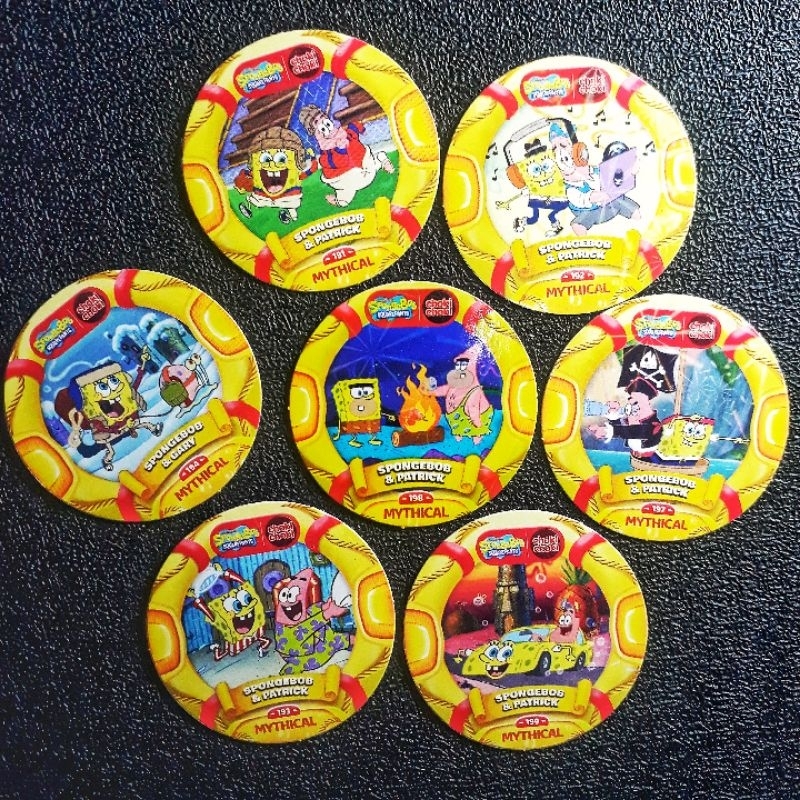 Jual Medallion Spongebob Choki-Choki Hologram [Mythical] | Shopee Indonesia