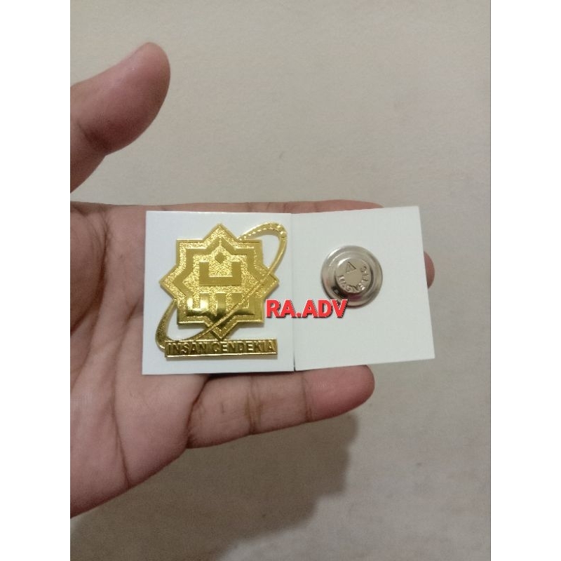 Jual Pin INSAN CENDEKIA, pin jas, pin kerah, pin custom | Shopee Indonesia