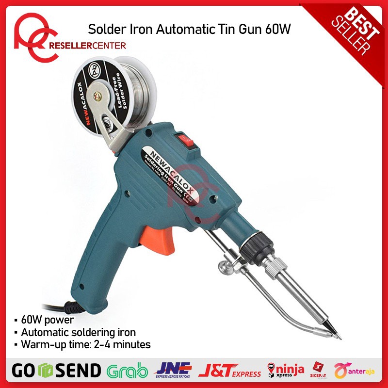 Jual SOLDER AUTO Solder Iron Automatic Tin Gun 6W Solder Listrik Dengan ...