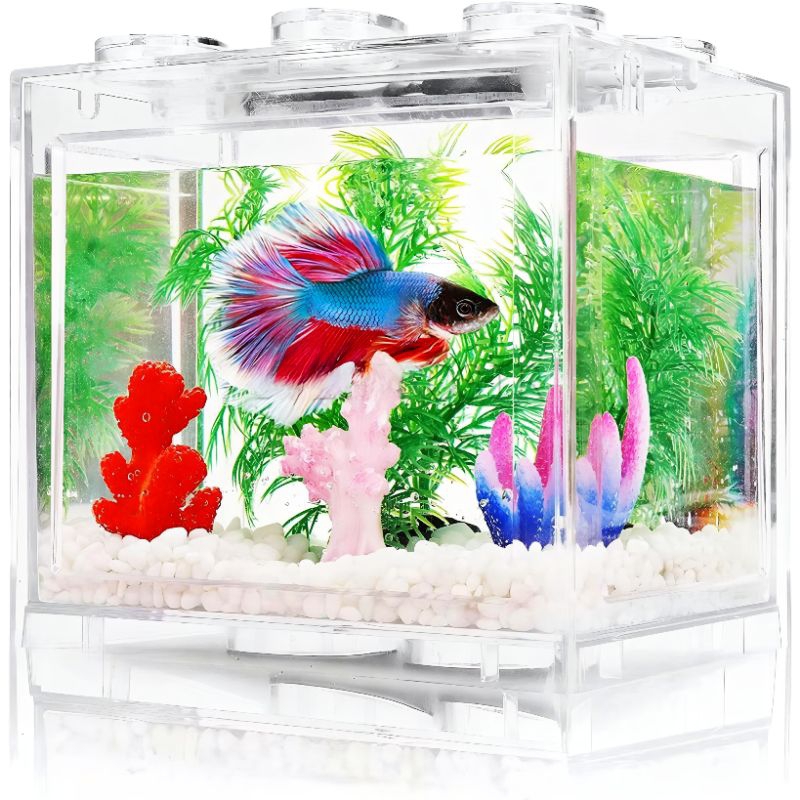 Jual AQUARIUM MINI MODEL LEGO UNTUK IKAN CUPANG & HIAS | Shopee Indonesia