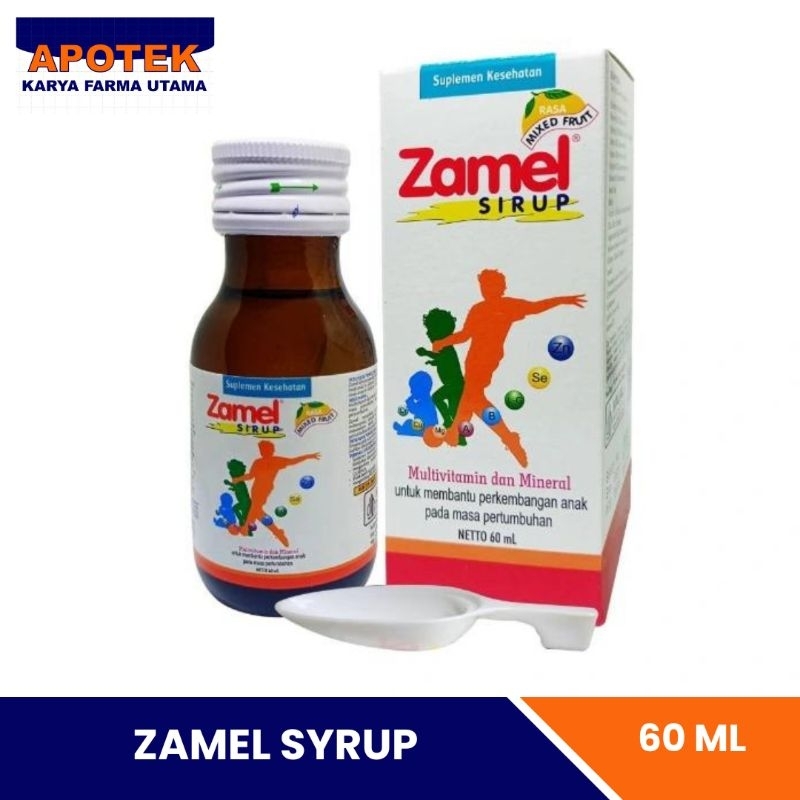 Jual Zamel Syrup 60ML | Shopee Indonesia