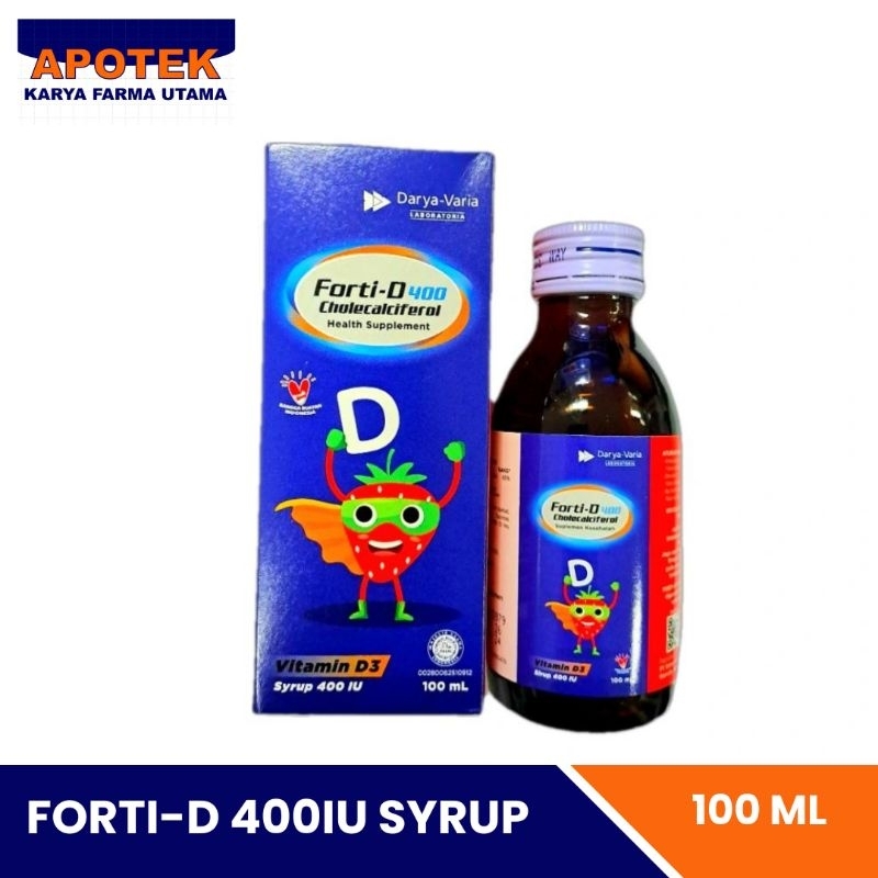 Jual Forti-D 400 IU Syrup (Exp. Maret 2027) | Shopee Indonesia