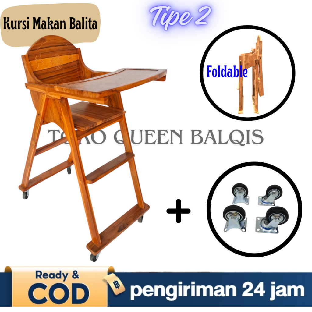 Jual Highchair Plus Table Kursi Makan Anak Bangku Bayi kursi makan cafe ...