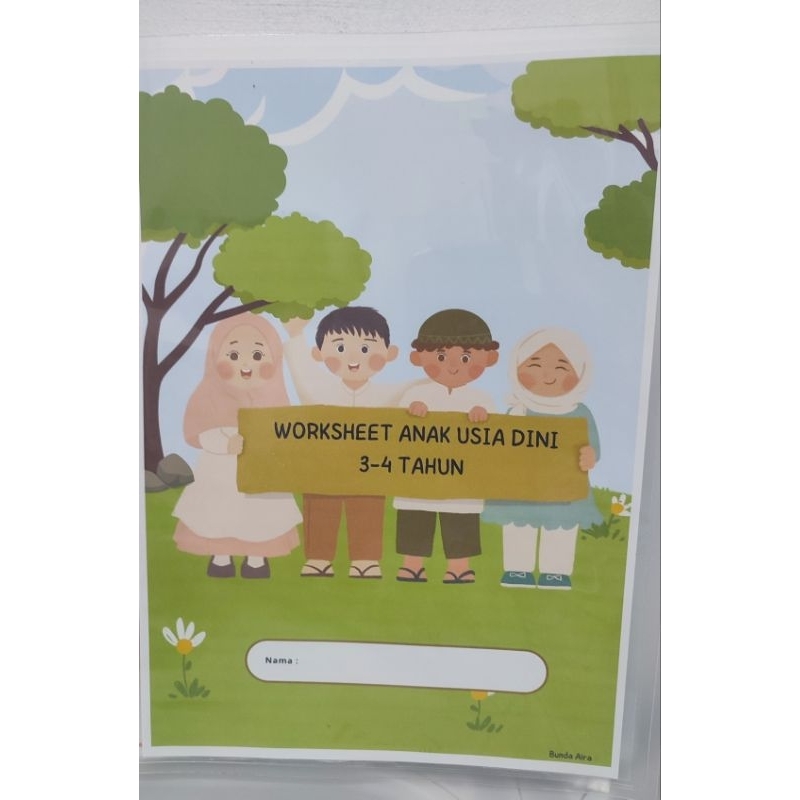 Jual Worksheet anak usia dini anak PAUD 40 hlm kertas A4 | Shopee Indonesia