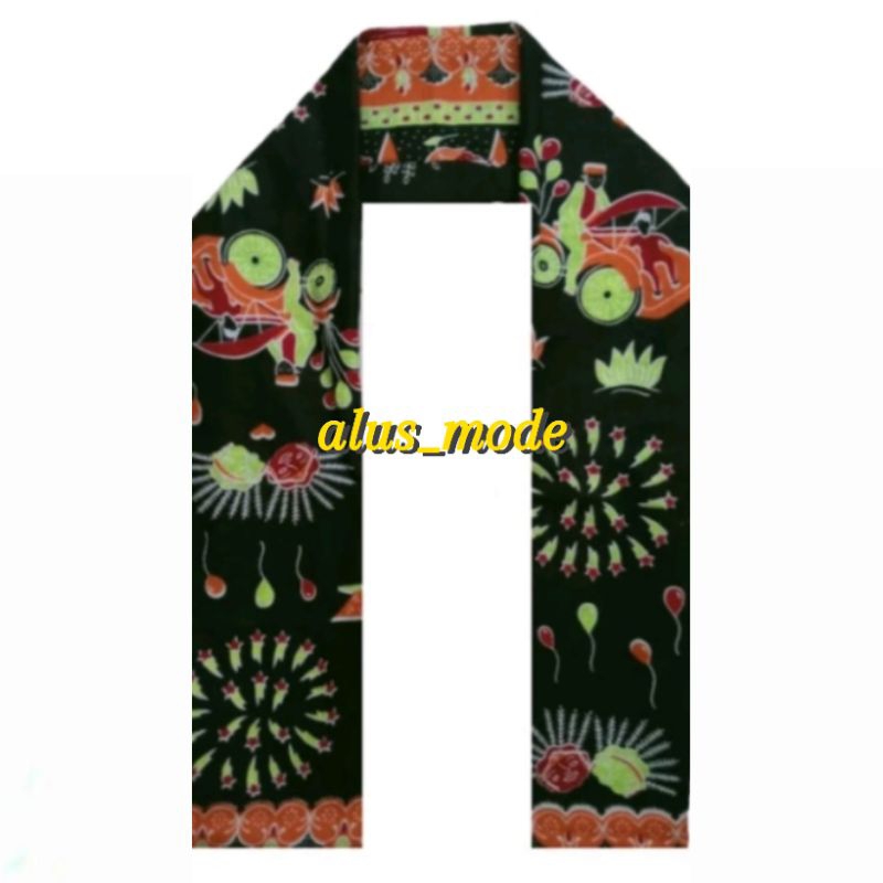 Jual Syall Selendang Ondel Ondel Monas Betawi Anak & Dewasa Selendang ...