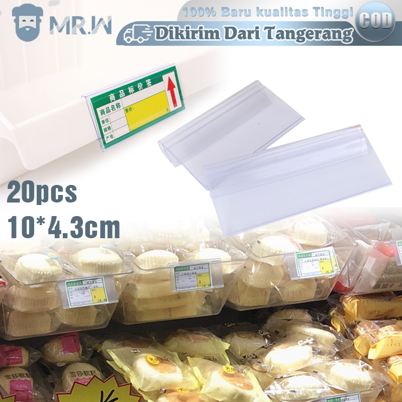 Jual Mika Label Harga 20pcs Label Harga Mika Tag Harga Jualan Price Tag ...