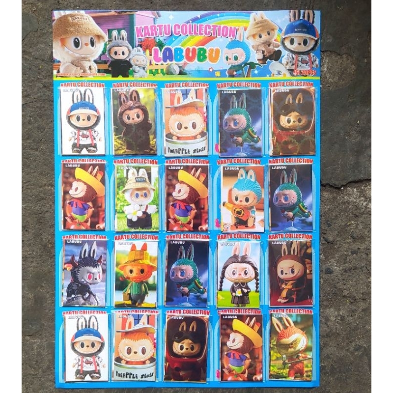 Jual KARTU LABUBU RENCENGAN DAN LEMBARAN | Shopee Indonesia