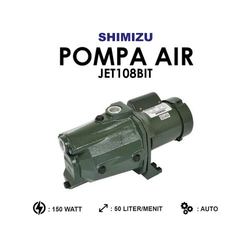 Jual Shimizu JET108BIT Pompa Air Semi Jet Pump JET 108 BIT | Shopee Indonesia