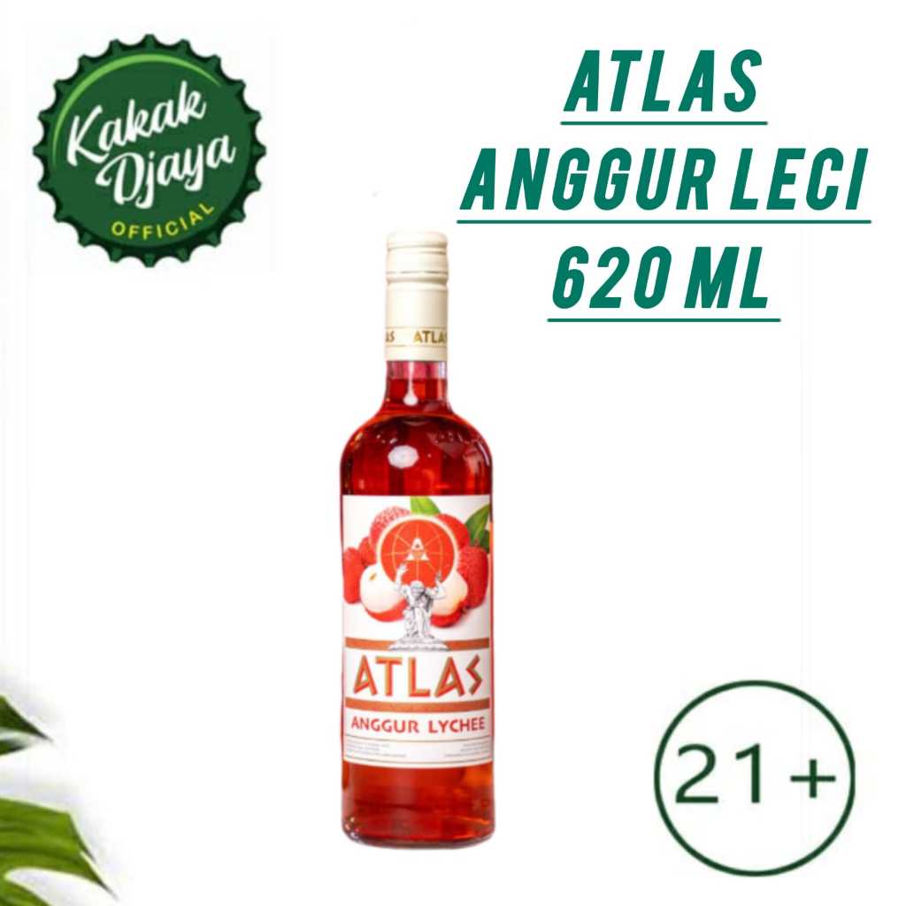 Jual Atlas Anggur Lychee 620 ml Anggur OT Atlas Anggur Atlas LYCHEE ...