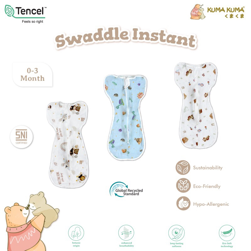Jual KUMA KUMA Tencel Bedong Instant & Sleep Sack / Instant Swaddle ... Jual KUMA KUMA Tencel Bedong Instant & Sleep Sack / Instant Swaddle ...