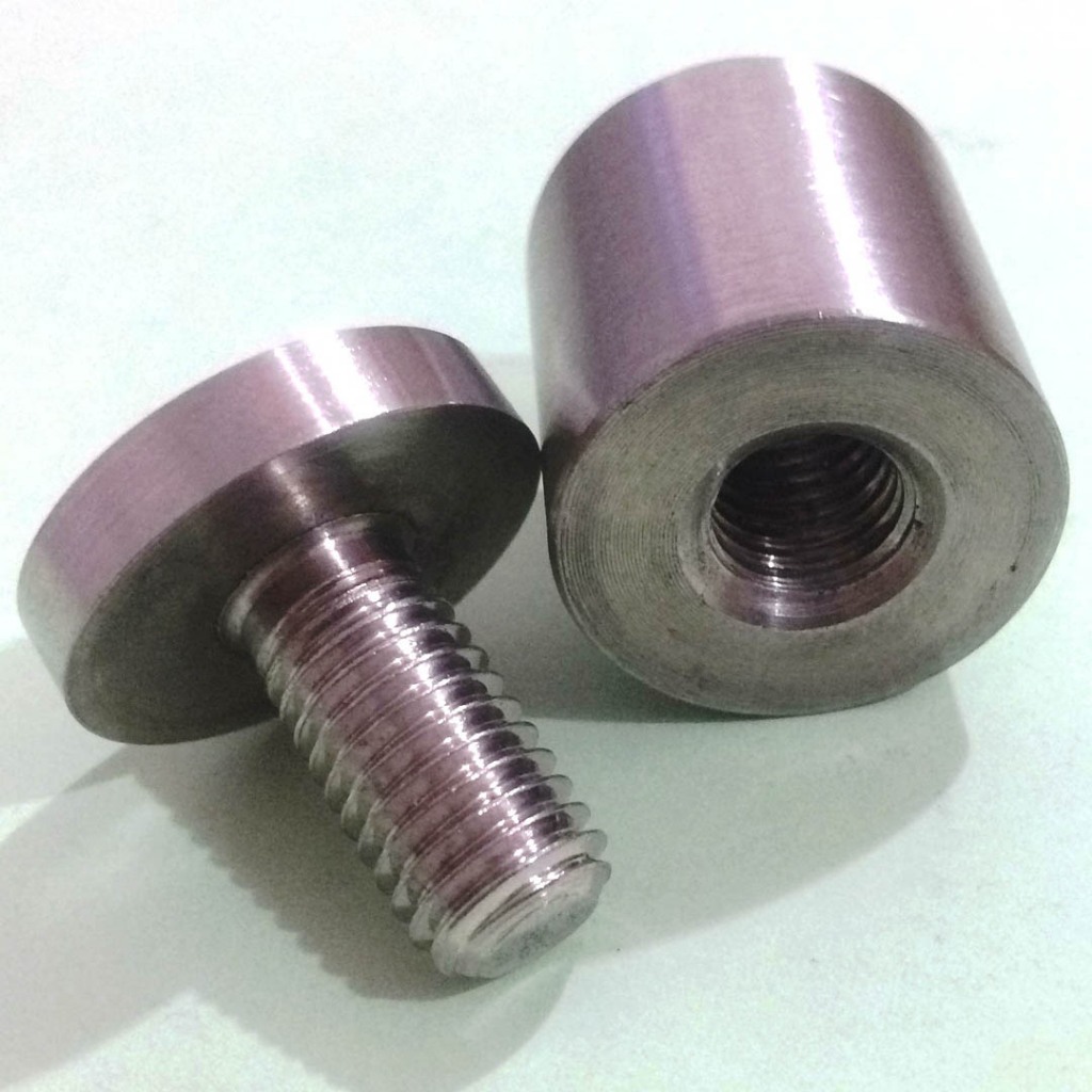 Jual Baut Pin Railing Solid Padat 25 x 35 Tinggi Badan 30 Mm Solid ...