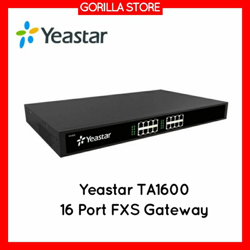 Jual Yeastar Neogate TA1600 - 16 FXS Analog VoIP Gateway | Shopee Indonesia