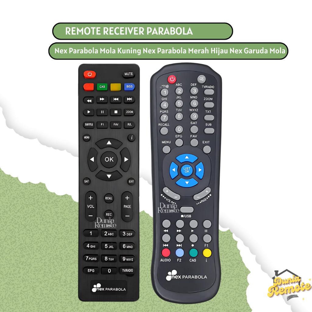 Jual Remote Remot Receiver Parabola MATRIX NEX PARABOLA Mola remot MTX ...