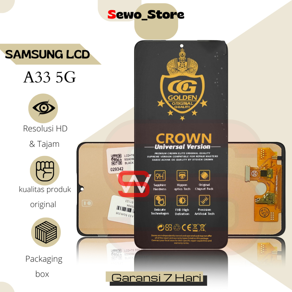 Jual LCD TOUCHSCREEN SAMSUNG GALAXY A33 5G / A336 ORIGINAL FULLSET COMPLETE | Shopee Indonesia