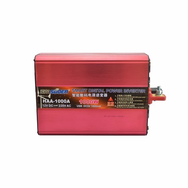 Jual Inverter 1000 Watt 12 Volt 1000w 12v HAA-1000A Digital Suoer | Shopee Indonesia