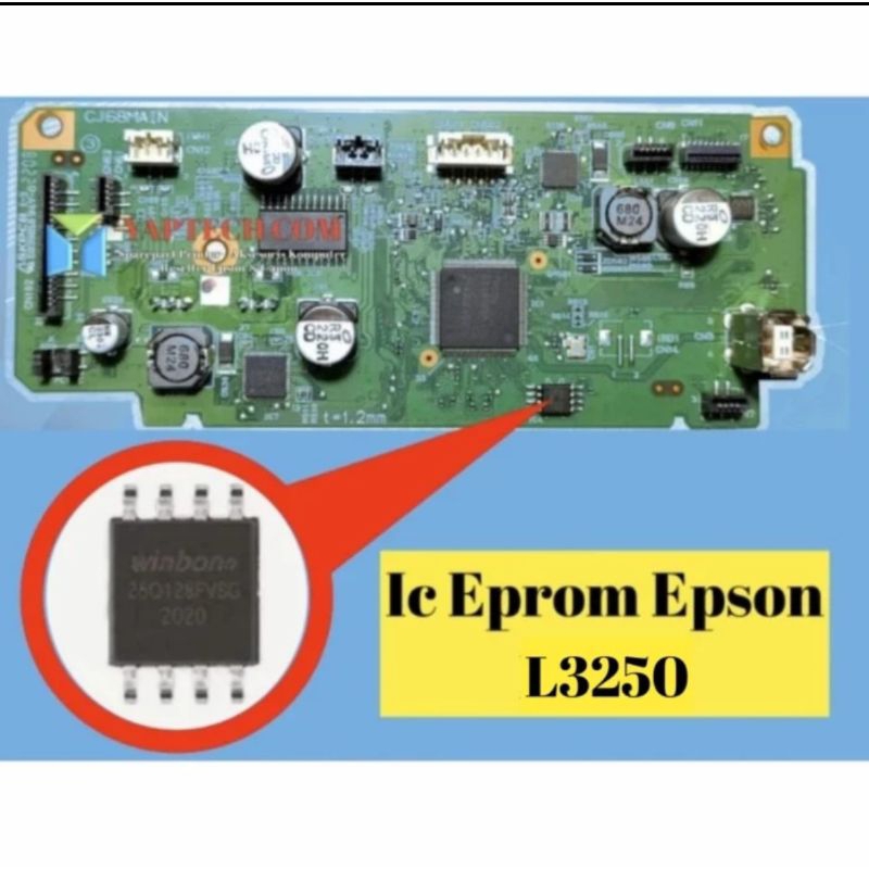 Jual IC Eprom Epson L3250 IC Counter L3250 IC Eeprom Reset Epson L3250 | Shopee Indonesia