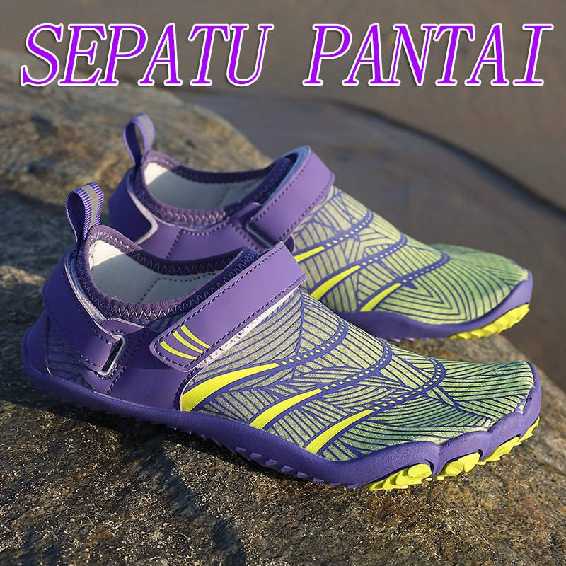 Jual Sepatu Pantai Olahraga Air Anti Slip Pria Dan Wanita Sepatu Air ...