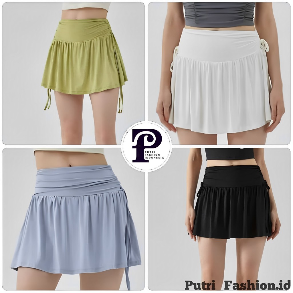 Jual Rok Olahraga Wanita Skirt Sport Jogging Renang Sepeda Lari Zumba ...