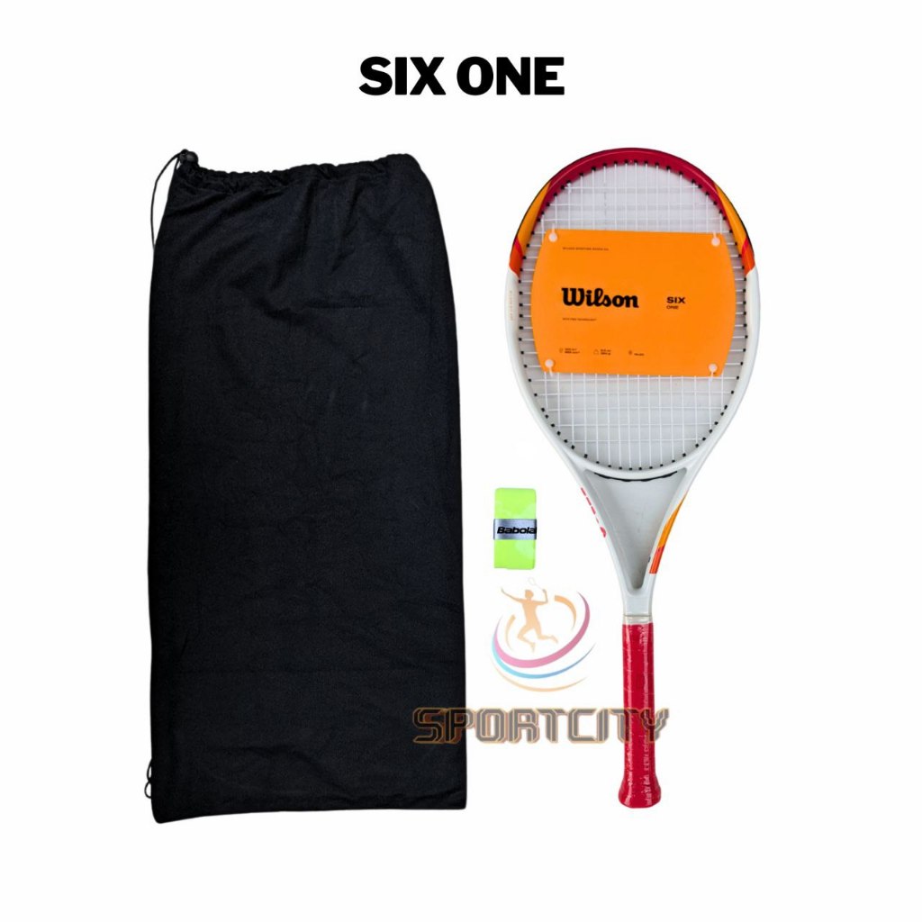 Jual Raket Tenis Wilson SIX ONE SIX TWO Beginner Original (103sq/254g ...