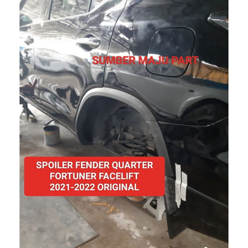 Jual FENDER SPOILER QUARTER FORTUNER FACELIFT 2021-2022 ORIGINAL GRESS ...