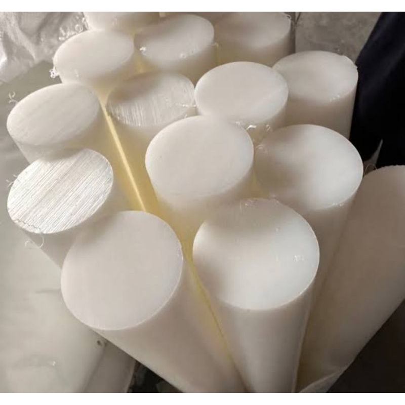 Jual AS NILON PE Dia 150MM X PANJANG 1000mm / 100CM ROUND BAR PELASTIK ROD PADAT BAHAN SHAFT ...