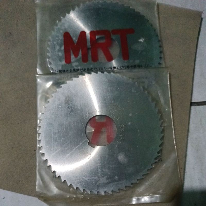 Jual slitting saw 100mm x 1.3mm x 25.4mm SKH51 MRT jepang disc cutter ...