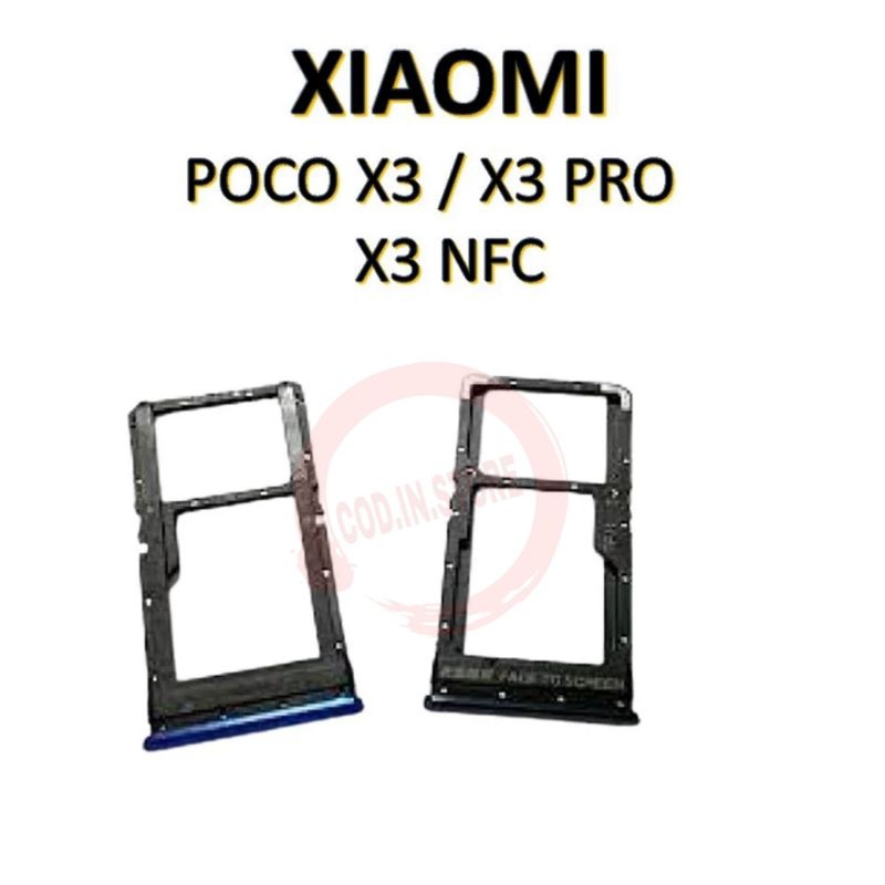 Jual Simtray Xiaomi Poco X3 / X3 NFC / X3 Pro Slot Simcard Tempat Kartu ...