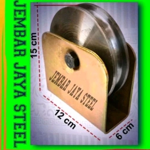 Jual Roda Pintu Super 12cm Ornamen Pagar Besi,Kayu,Stainlise ...