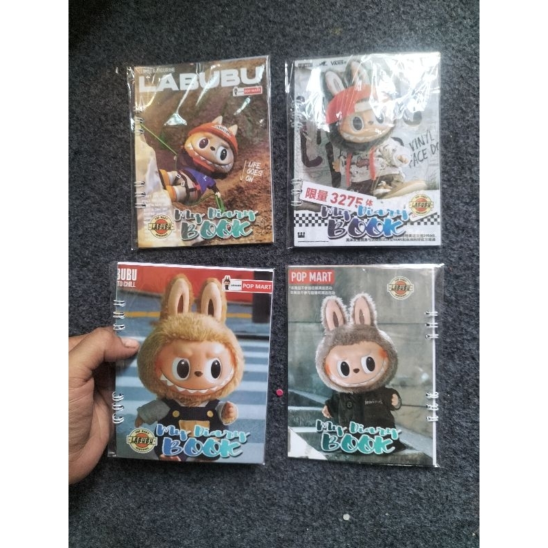 Jual Buku Note Diary Labubu Spiral/Note book labubu | Shopee Indonesia