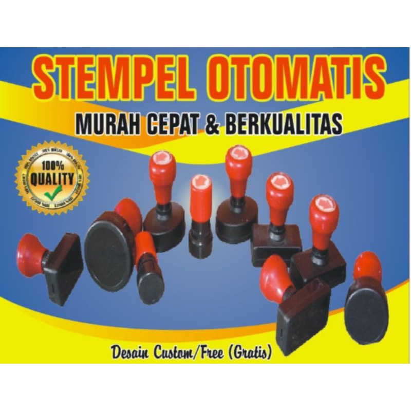 Jual STEMPEL OTOMATIS CUSTOM | Shopee Indonesia