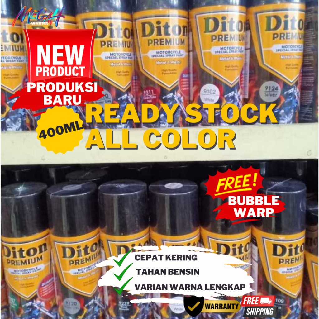 Jual PILOK PILOX DITON PREMIUM DOFF CLEAR SOLID METALLIC PRIMER SEMUA ...