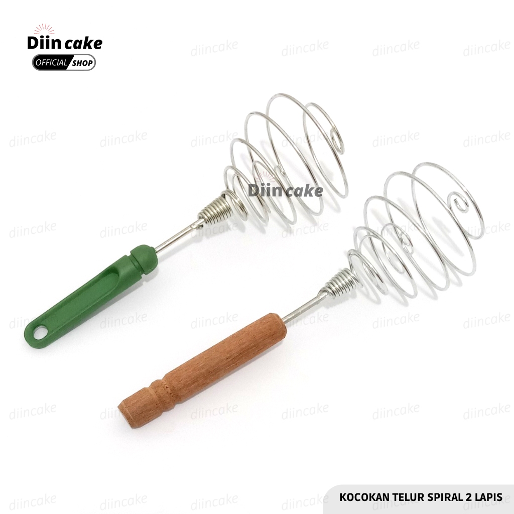 Jual Kocokan Telur Pengaduk Adonan Spiral 2 Lapis Stainless | Shopee ...
