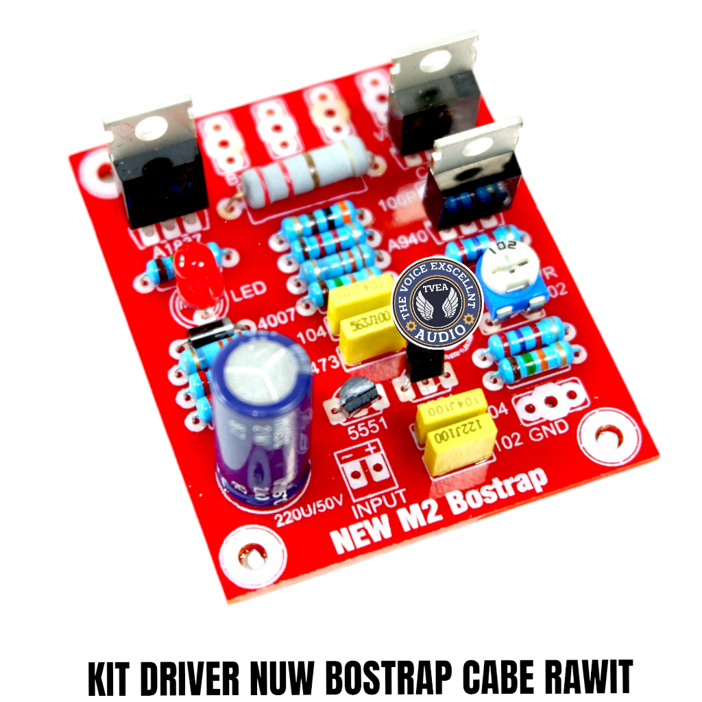 Jual Kit Driver Amplifier NUW M2 Bostrap Cabe Rawit | Shopee Indonesia