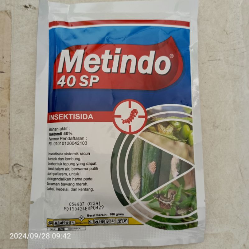 Jual Insektisida METINDO 40 SP kemasan 100 Gr | Shopee Indonesia