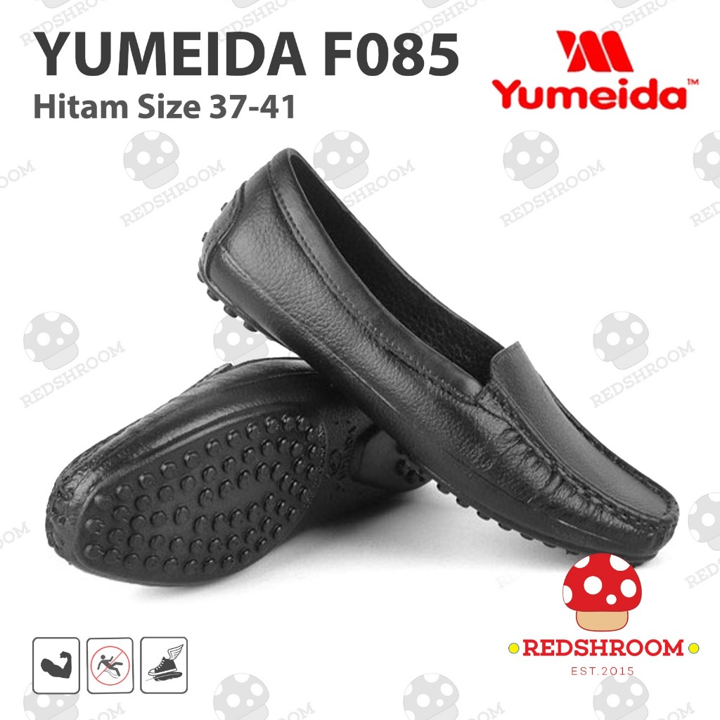 Jual Sepatu Pantofel Wanita Yumeida F085 KHUSUS HITAM | Shopee Indonesia