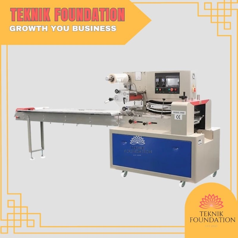 Jual Mesin Packaging Horizontal Pillow Automatic Wraping Kemasan ...