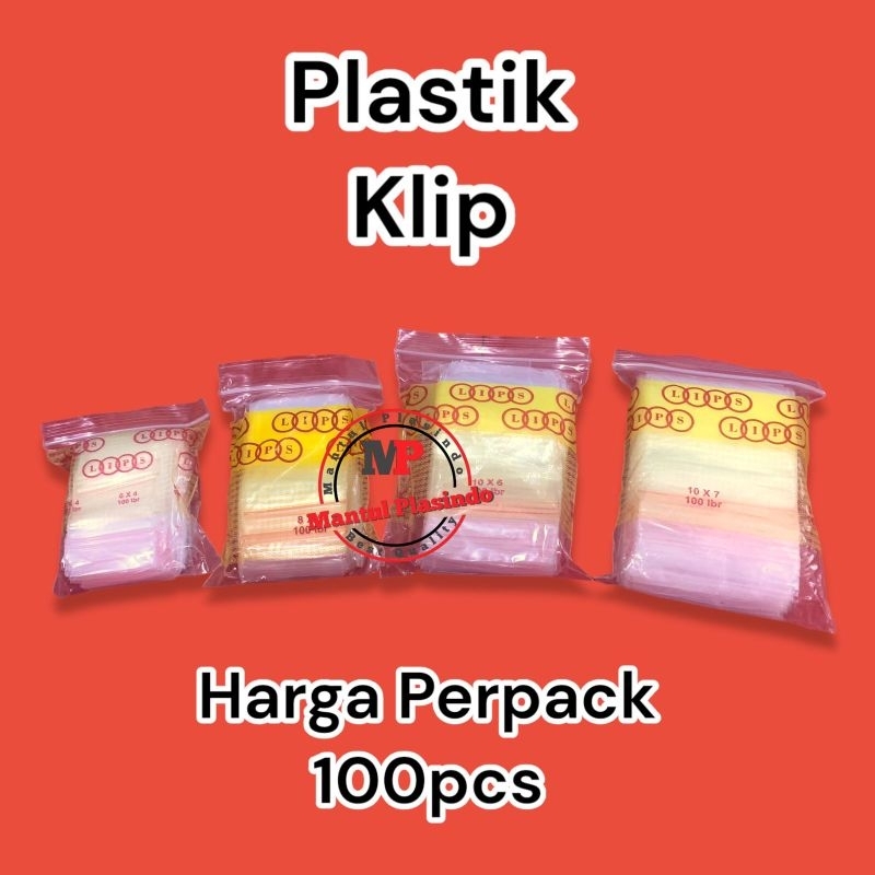 Jual isi 100pcs Plastik Klip 4x6 / Zipper Lock | Shopee Indonesia
