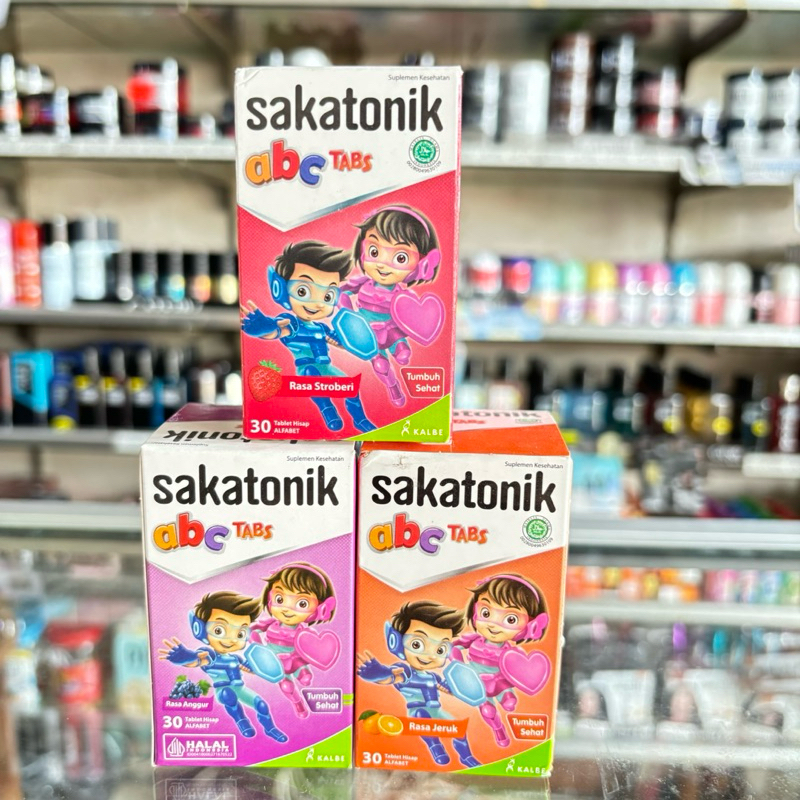 Jual Sakatonik ABC Tabs Multivitamin ||Tablet Rasa buah | Shopee Indonesia