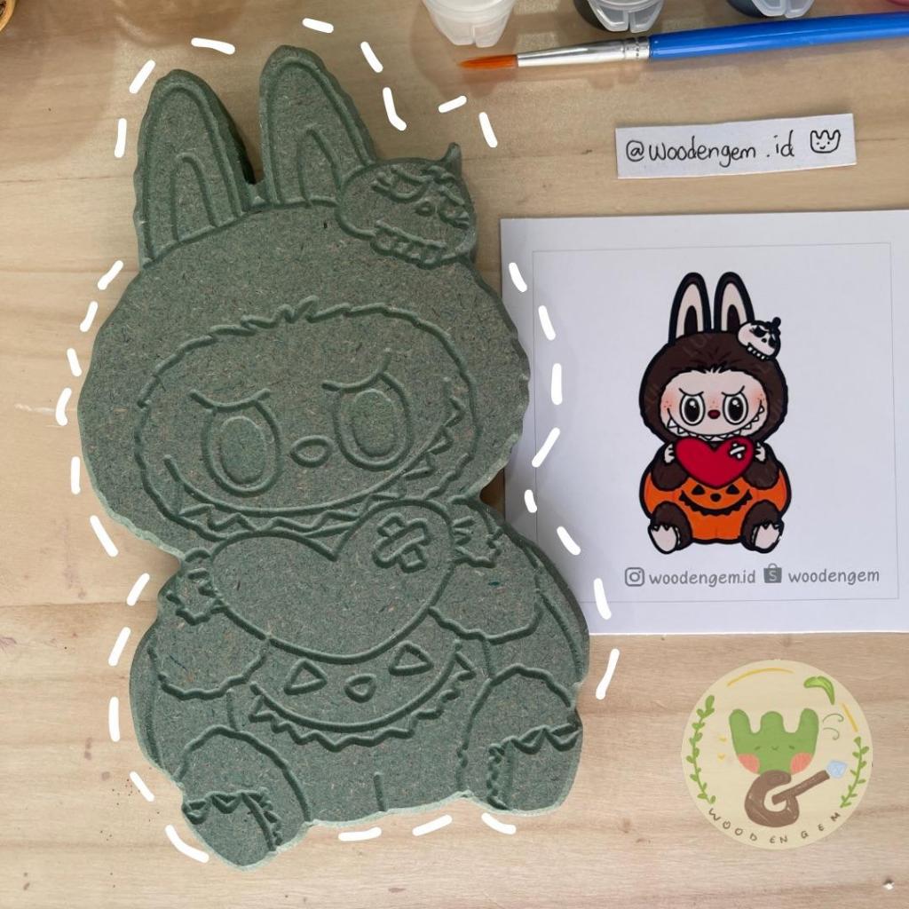 Jual DIY Wood Character Painting Kit Mewarnai Melukis Hampers Souvenir ...