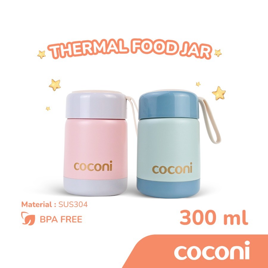 Jual COCONI Thermal Food Jar Thermos | Termos Makan Sup MPASI Anak Bayi ...